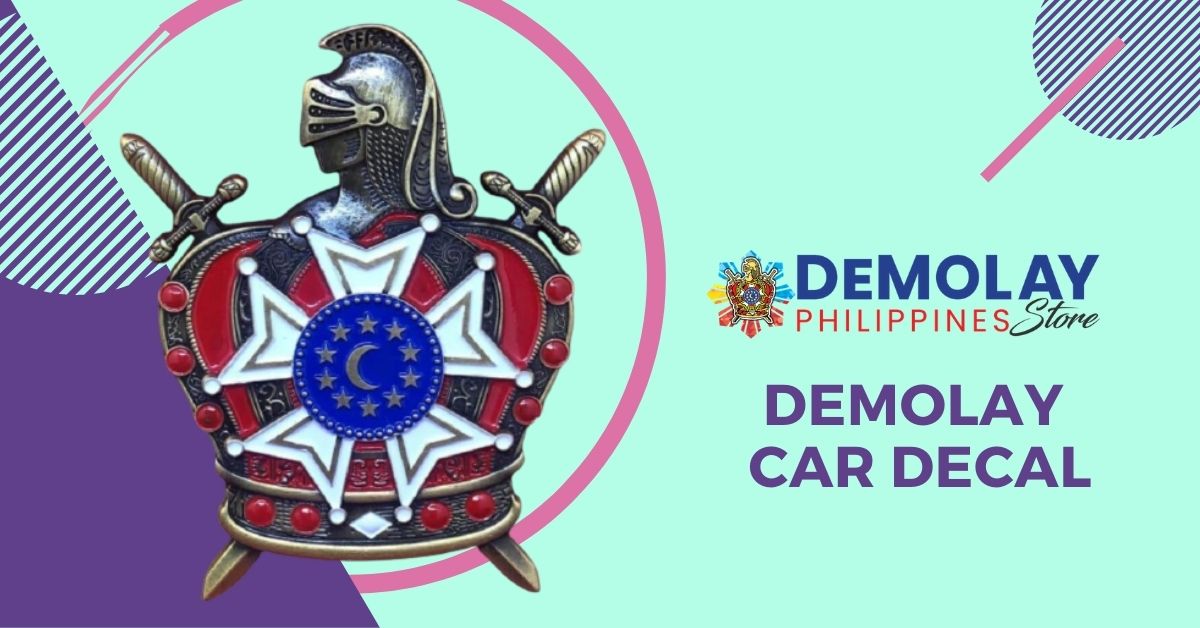 Classic DeMolay Decal GOLD - DeMolay Philippines Store