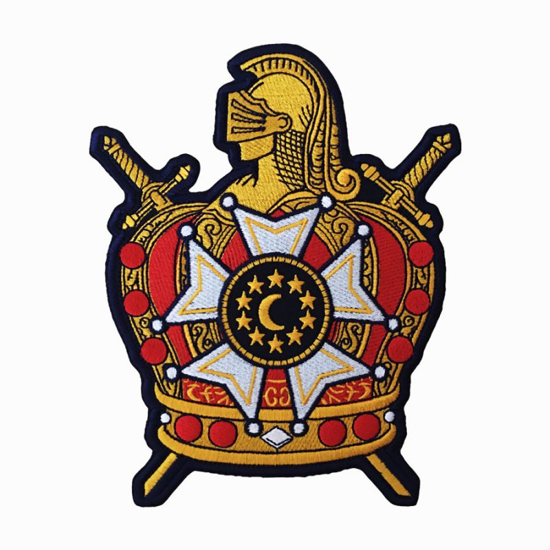 DeMOLAY EMBLEM BIG PATCH (For Jackets) - DeMolay PH Store