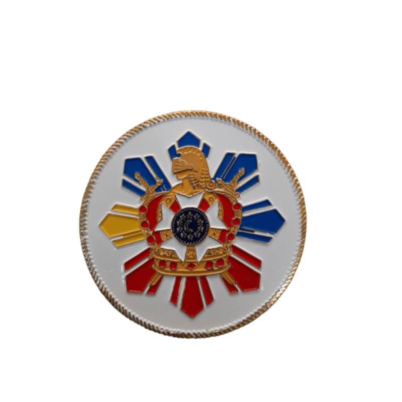 PH LOGO DECAL WHITE - DeMolay PH Store