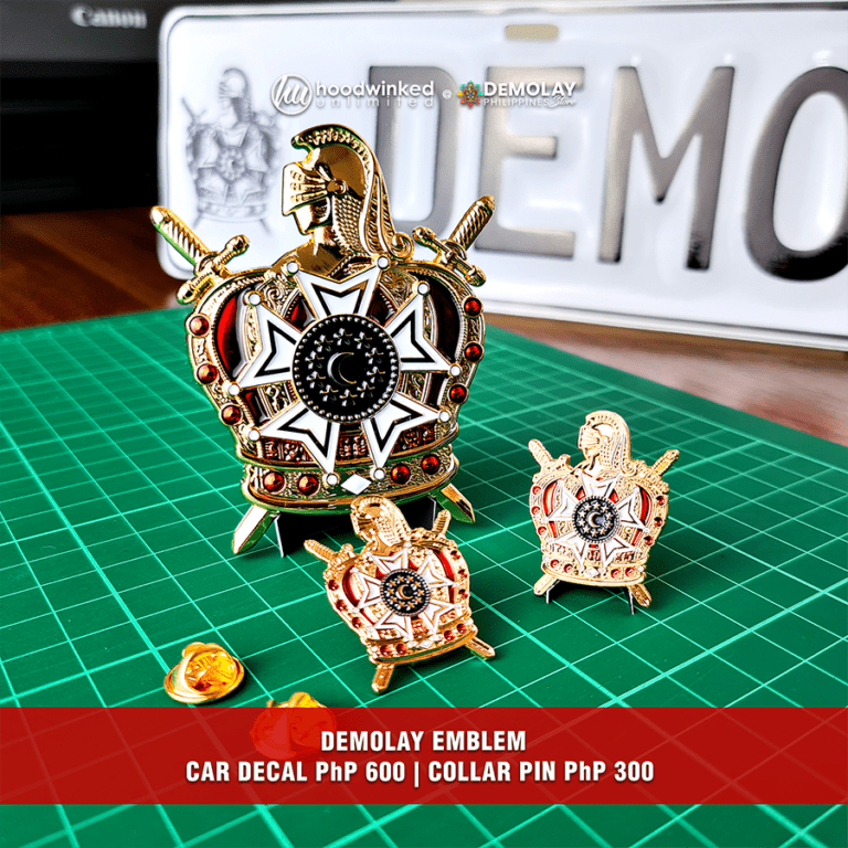DeMolay Emblem Car Decal - DeMolay PH Store