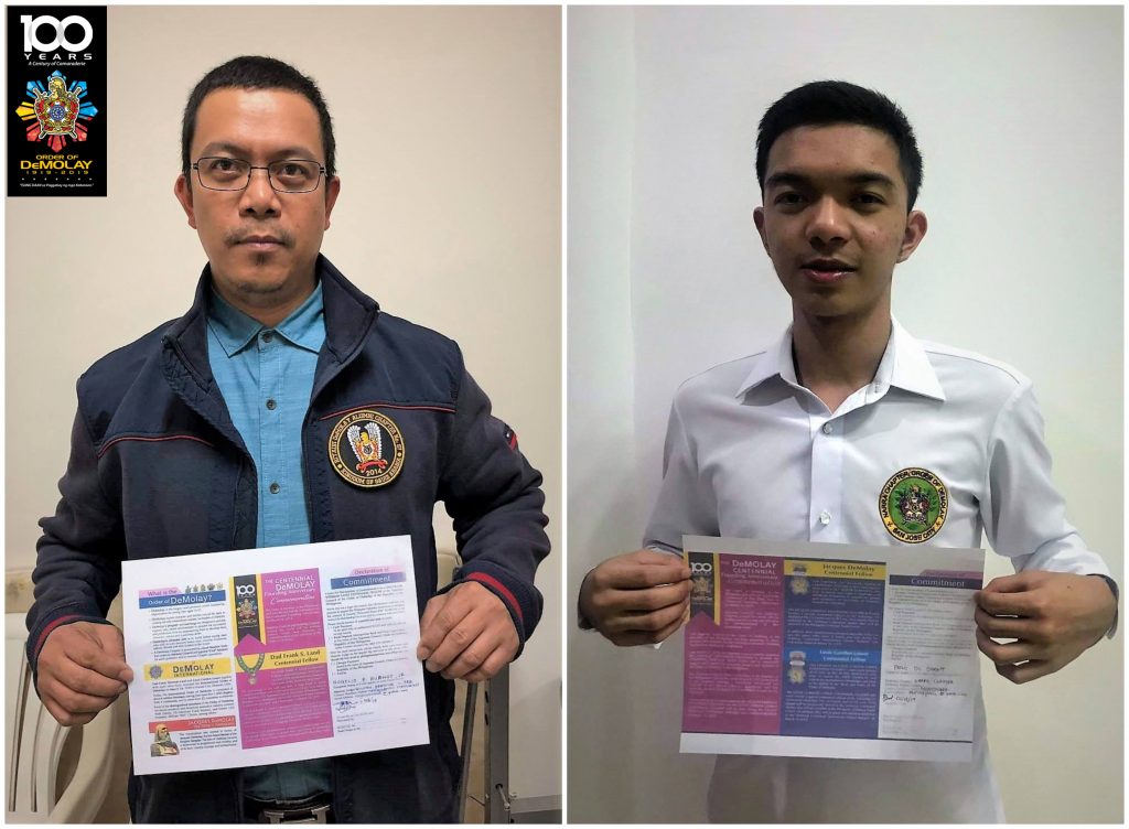 Father and Son DeMolays Sign Up in Centennial Crusades - Supreme ...