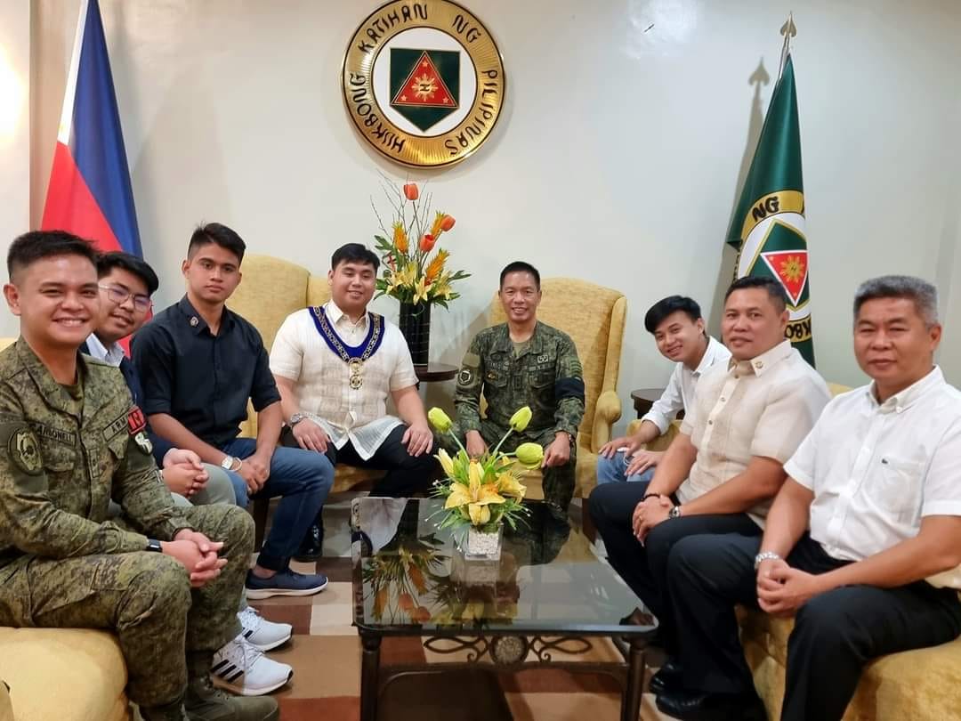 DEMOLAY NATIONAL CONGRESS PAYS COURTESY CALL TO AFP ACTING CHIEF OF STAFF