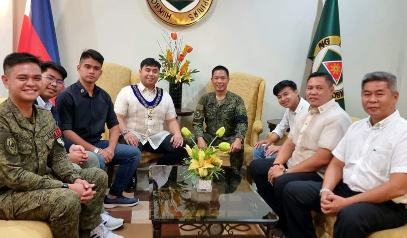DEMOLAY NATIONAL CONGRESS PAYS COURTESY CALL TO AFP ACTING CHIEF OF STAFF